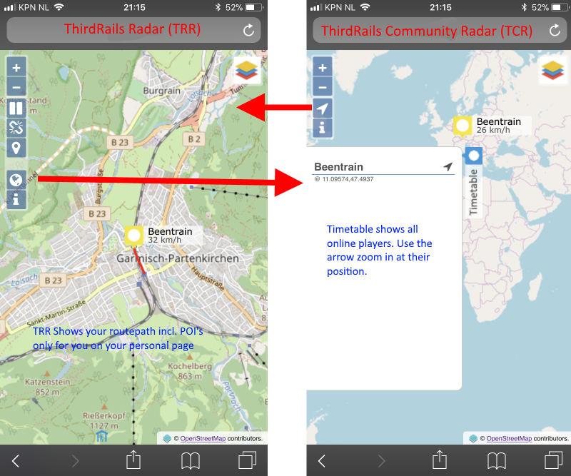 ThirdRails.org - Radar - Map tool, live radar for Train Simulator